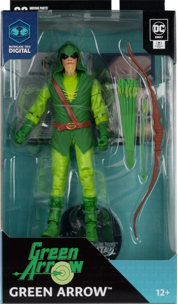 DC Direct McFarlane Toys Digital DC Classic Green Arrow 7in Action Figure Wave 2 Toys and Statues DC Comics Action Figures The Comic Hunter